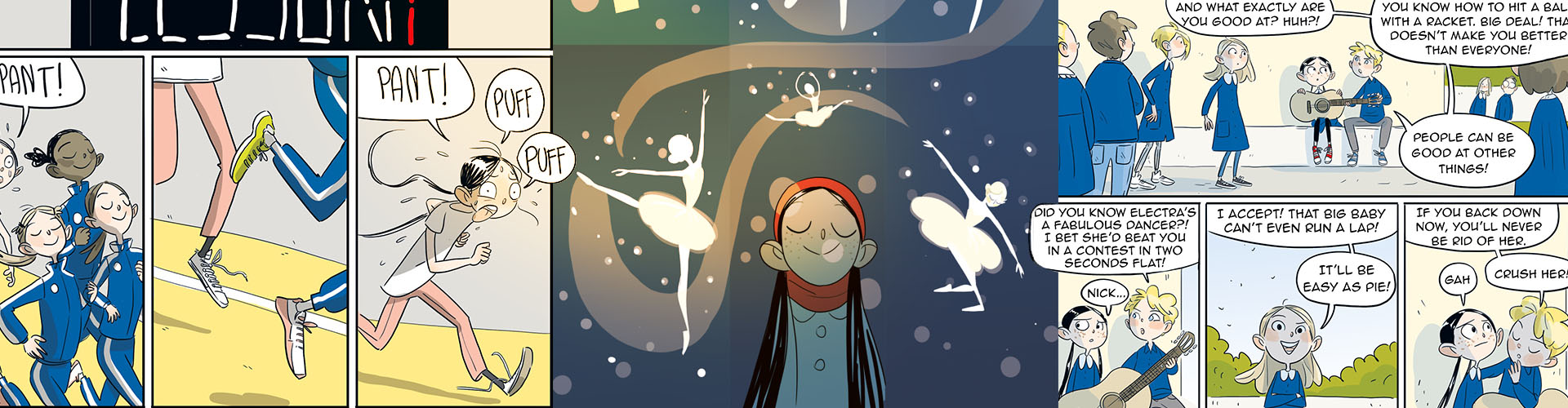 Ellie in First Position - marblepress.com