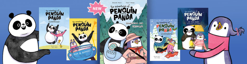 Penguin&Panda new graphic novel series- marblepress.com